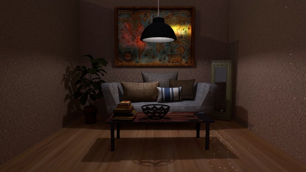 Sala - 3D model by claudlop2 [fcb700e] - Sketchfab