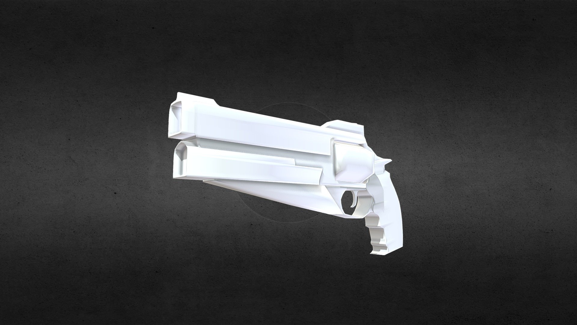 Low Poly Concept Gun - 3D model by Lucas___Ramon [fcb7fcb] - Sketchfab