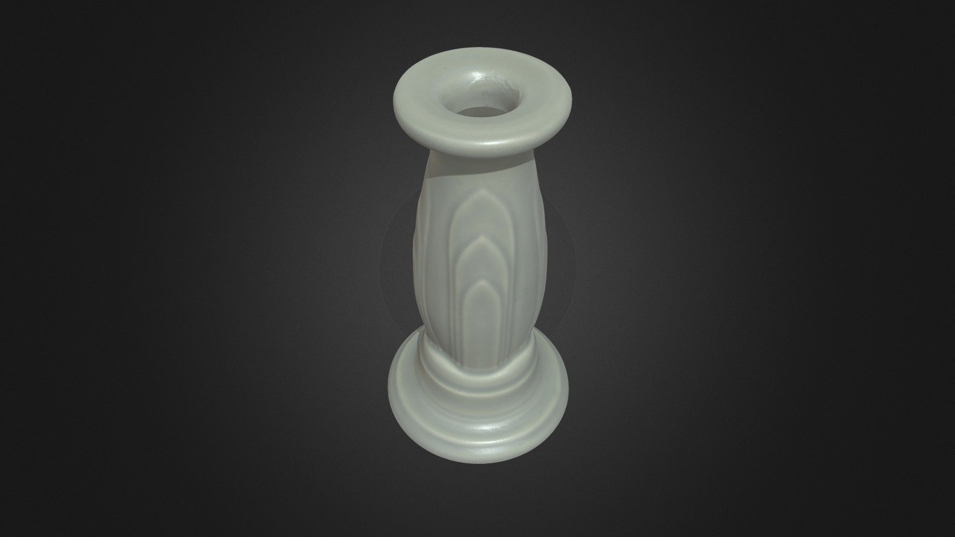 Ceramic Candlestick Holder - Download Free 3D model by JPDV [fcb840b ...
