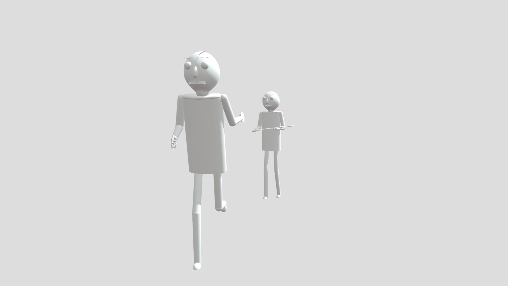 Baldi Meets Baldi V2 - Download Free 3D model by Baldi And More ...