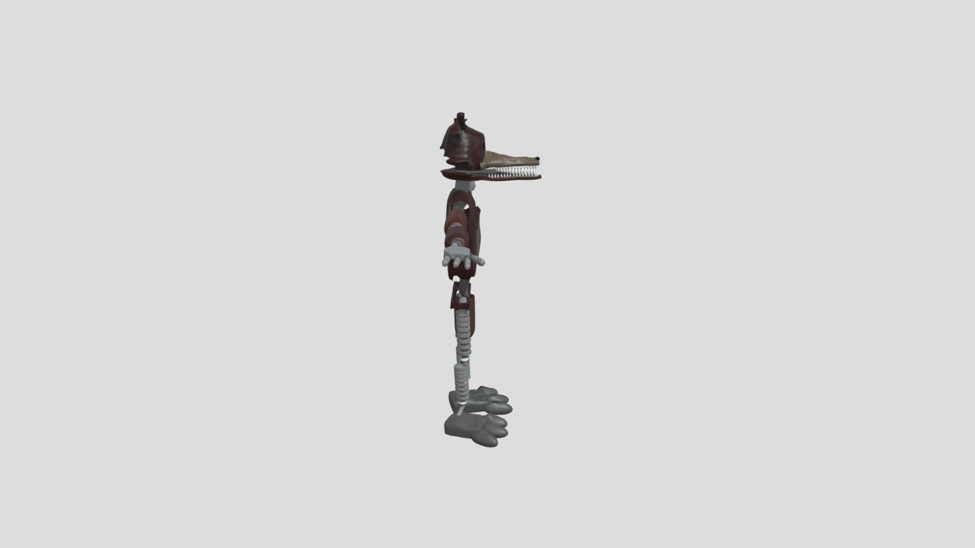Old Foxy - Download Free 3D model by tamasm618 [fcb9511] - Sketchfab