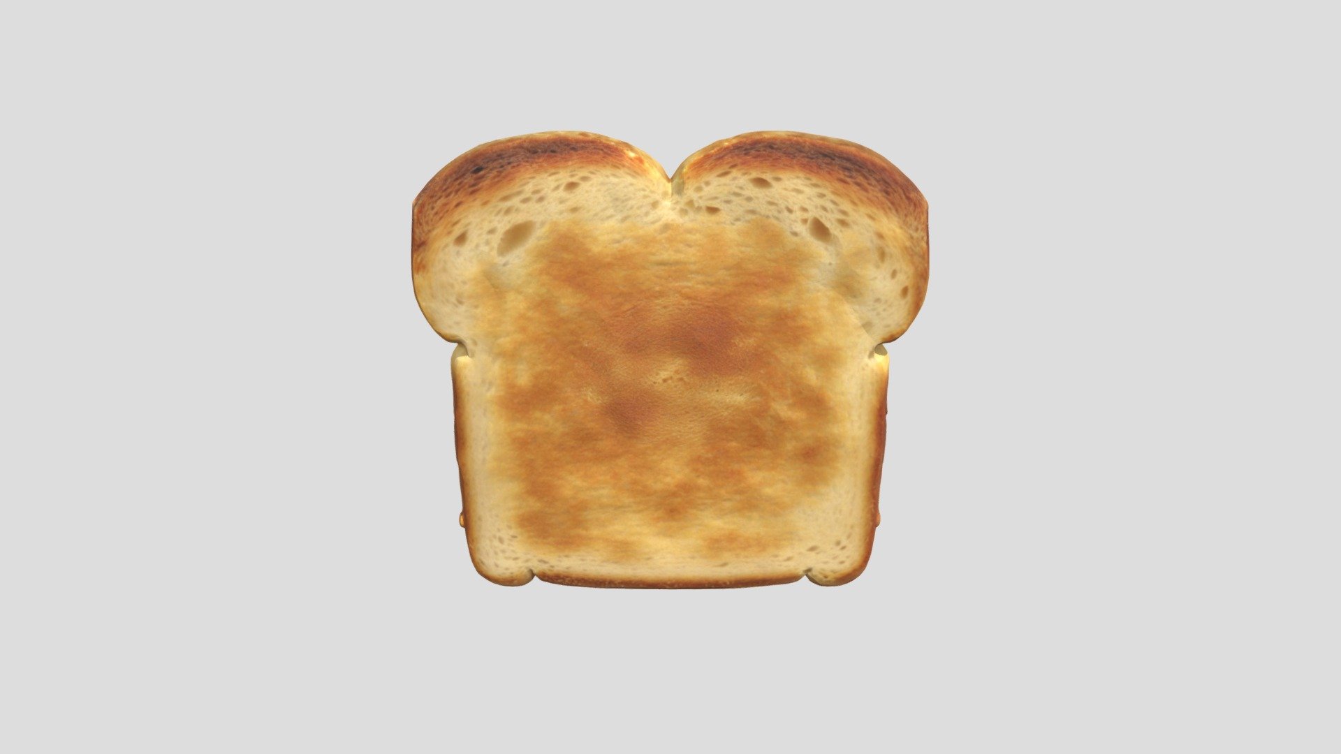 Toasted Bread Slice 3D Model - Download Free 3D model by Ati (@azripxd ...