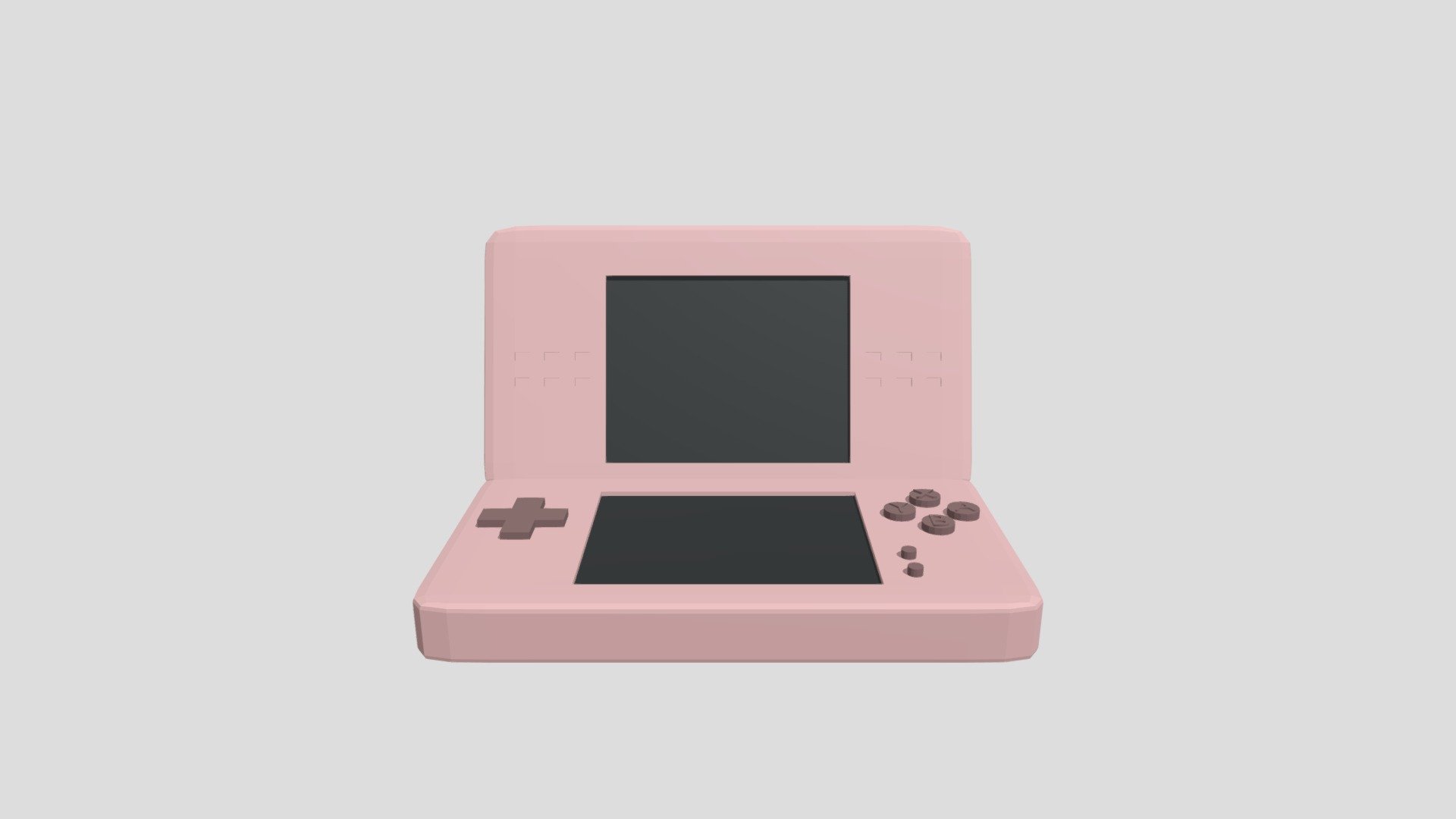 Low Poly DS lite - Download Free 3D model by nigelkarp [fcba4d7 ...