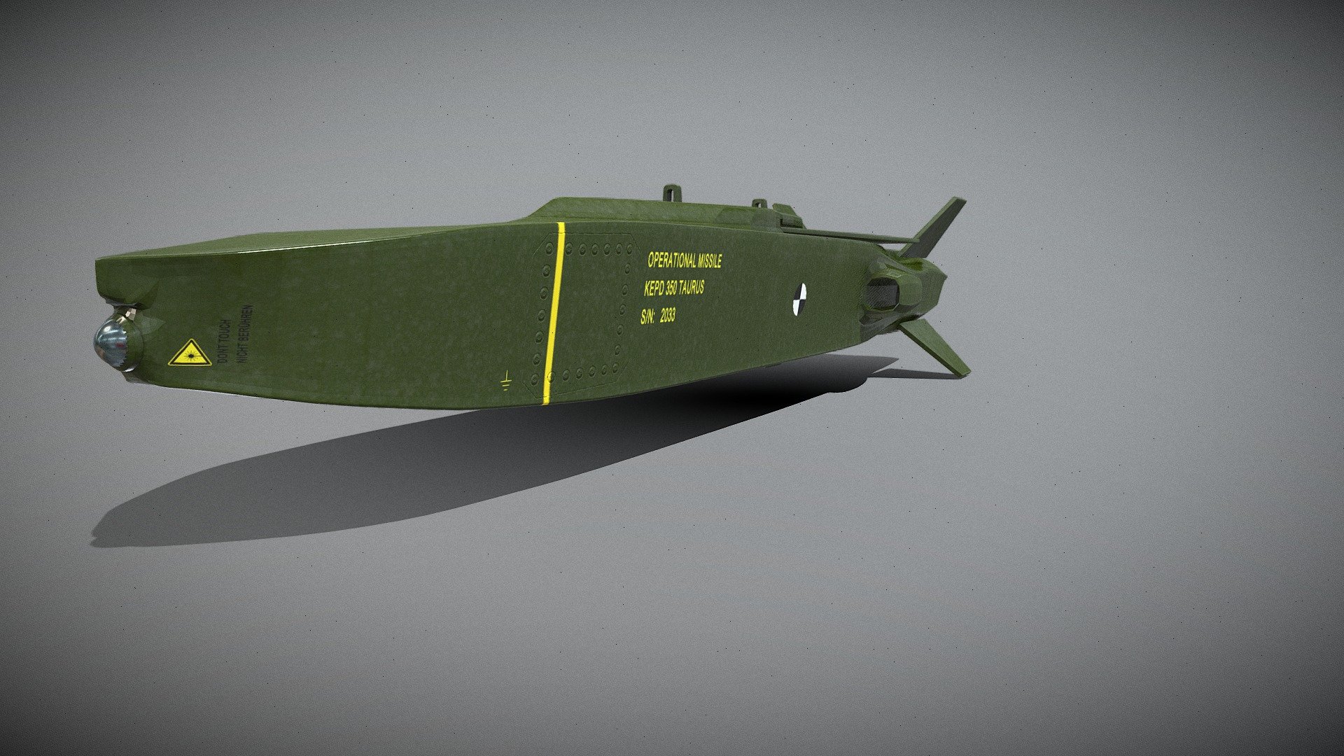 Taurus Cruise Missile KEPD 350 - 3D model by endbored [fcbb0ca] - Sketchfab