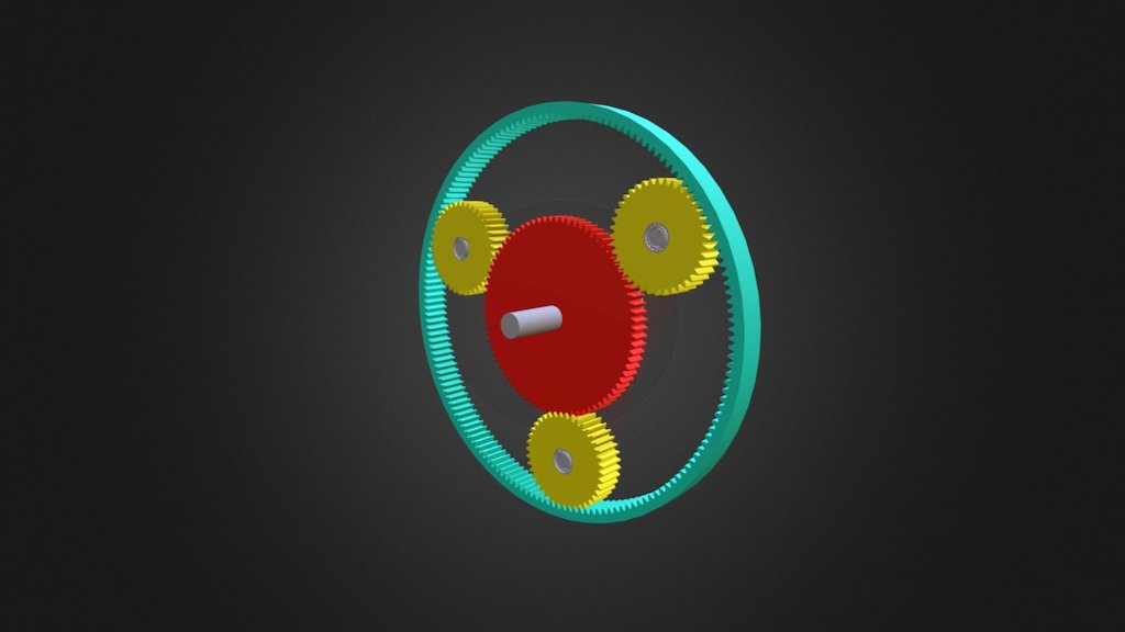 Planetary gear - Download Free 3D model by Arm MTEd. (@ArmMTEd ...