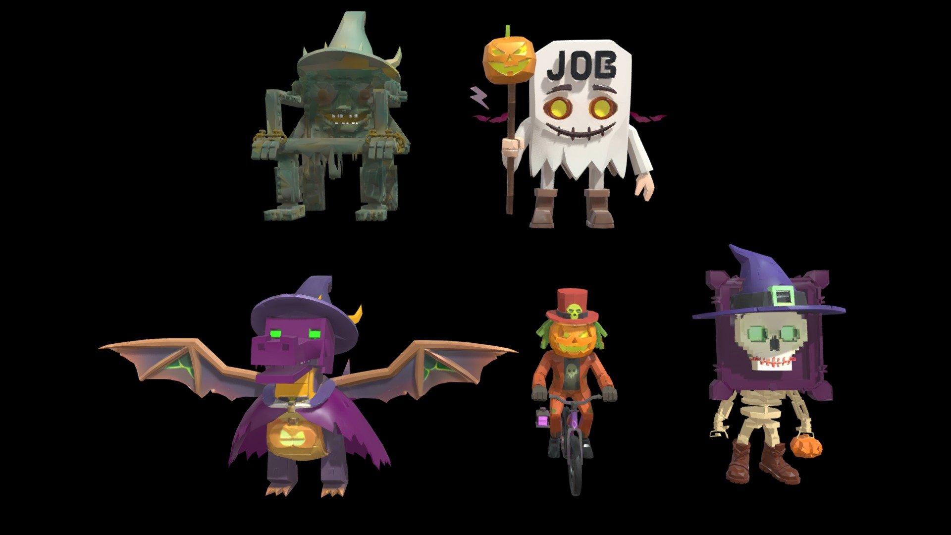 Halloween steal brainrot pack 1 - 3D model by yd 3d art (@yd3dart ...