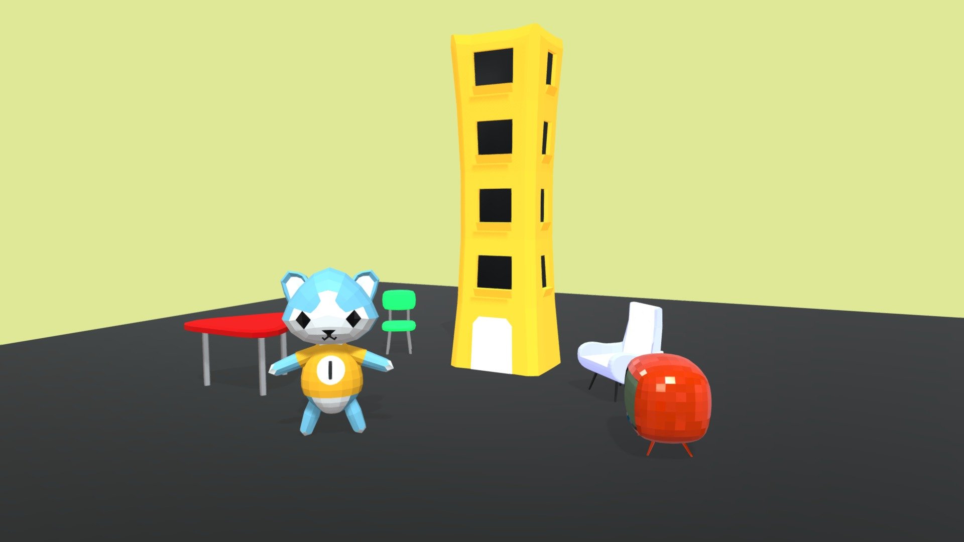 Mobile Game Props - Download Free 3D model by Montero (@StMontero ...