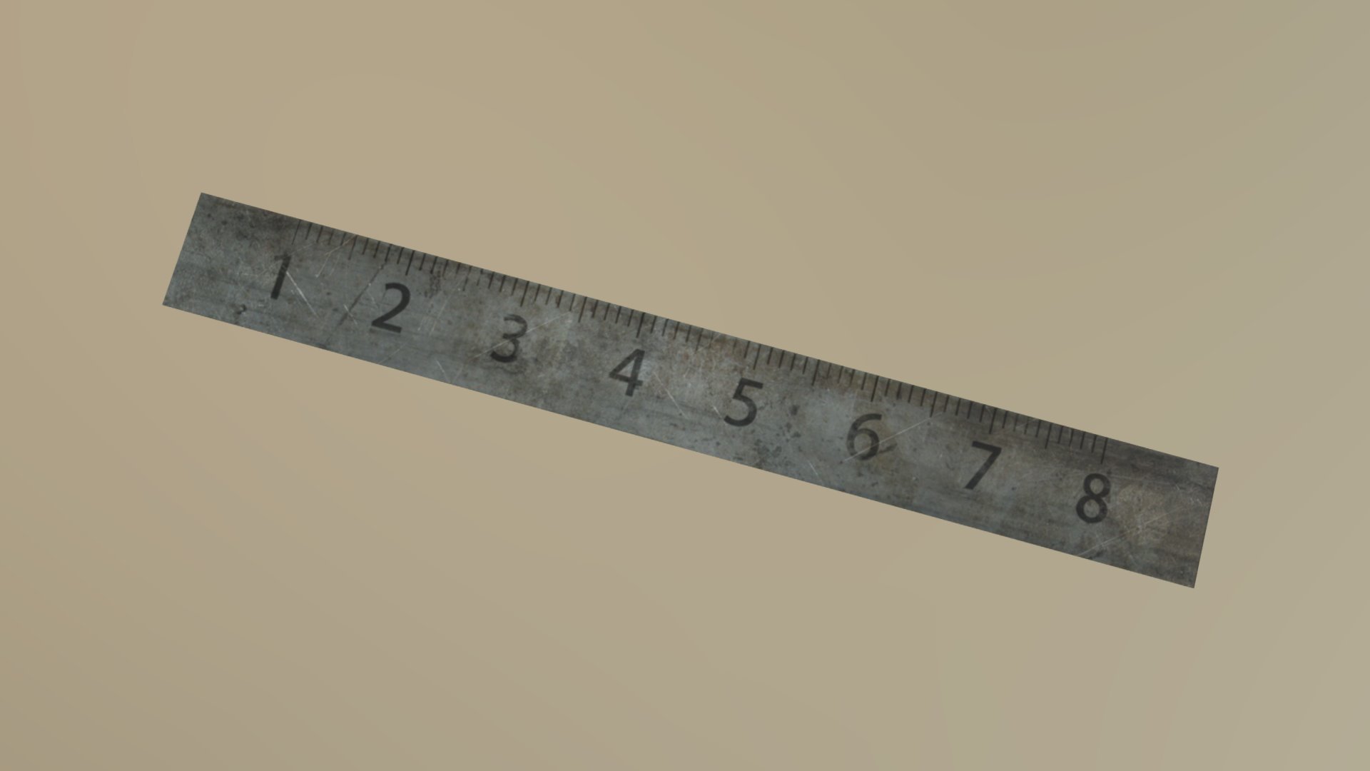 Inch Ruler - 3D model by Intelligent Education (@intelligenteducation ...