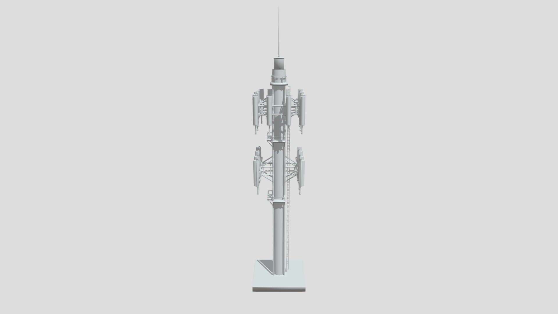 5 Five G Tower - Download Free 3D model by haddly Anand Kumar S (@hadleyanand) [fcc3019] - Sketchfab