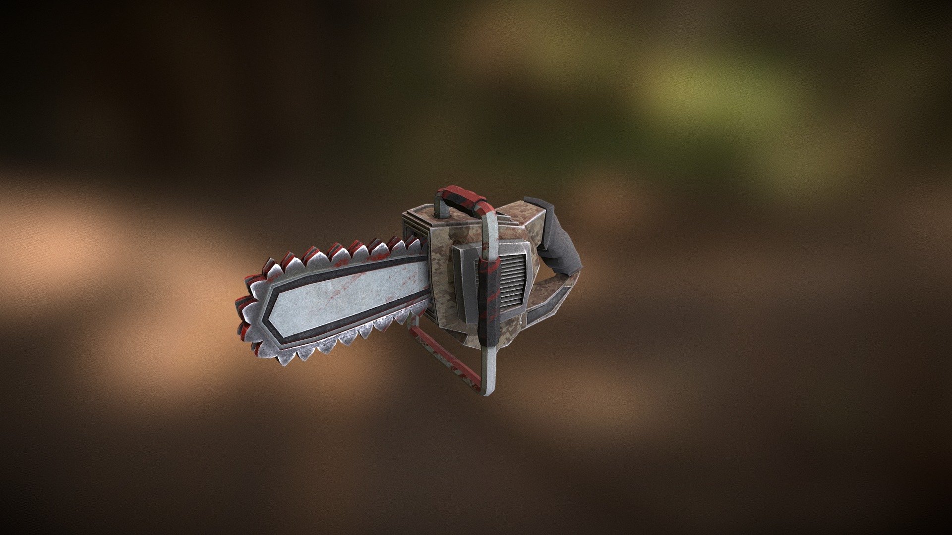 Chainsaw - Download Free 3D model by helioshp [fcc62e2] - Sketchfab