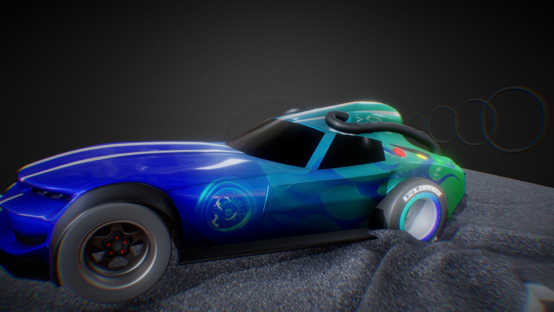 Jet Car Concept 2 - 3D model by L4L (@Land4land) [fcc6f10] - Sketchfab
