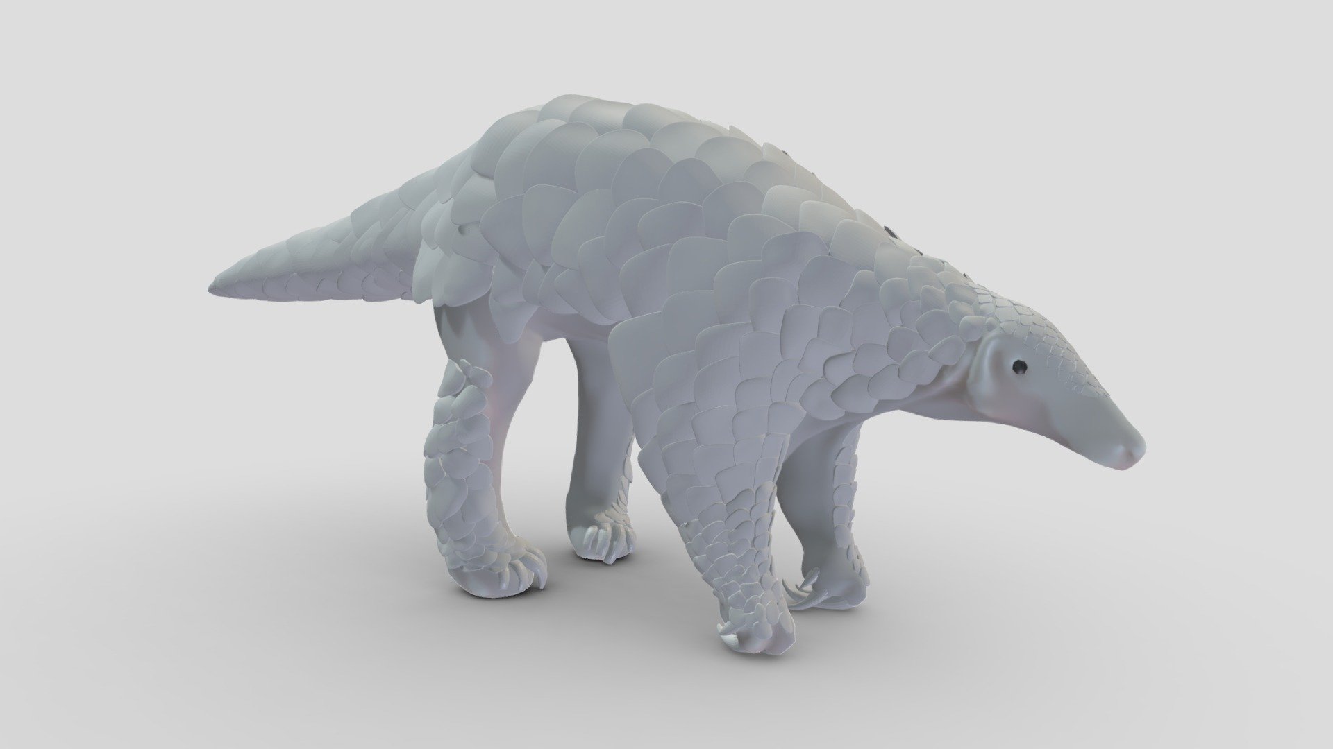 Pangolin - 3D model by Mieke Roth (@miekeroth) [fcc805e] - Sketchfab