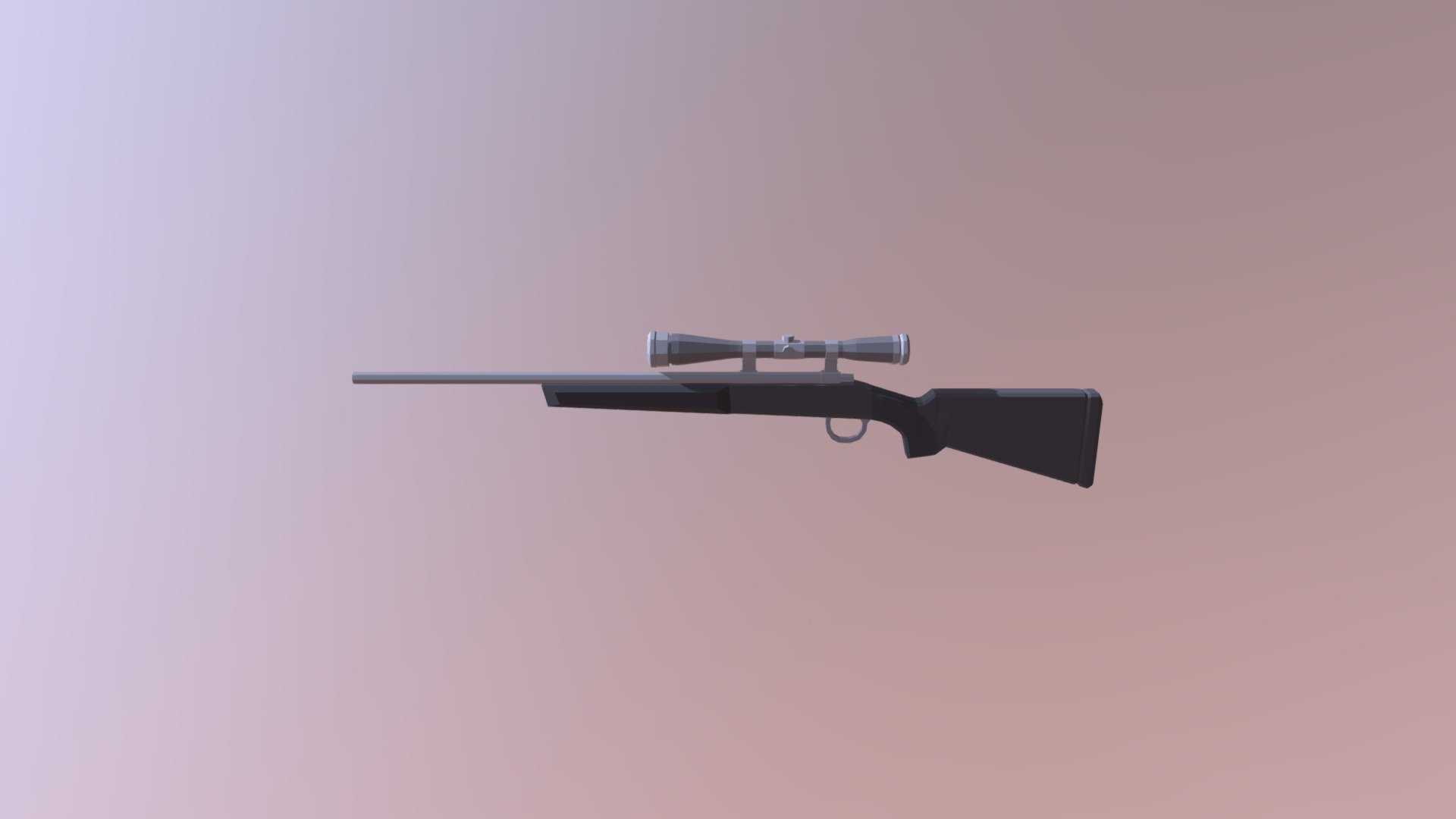M700 Sniper Rifle Low Poly - Download Free 3D model by aBraM_ [fcc8280 ...