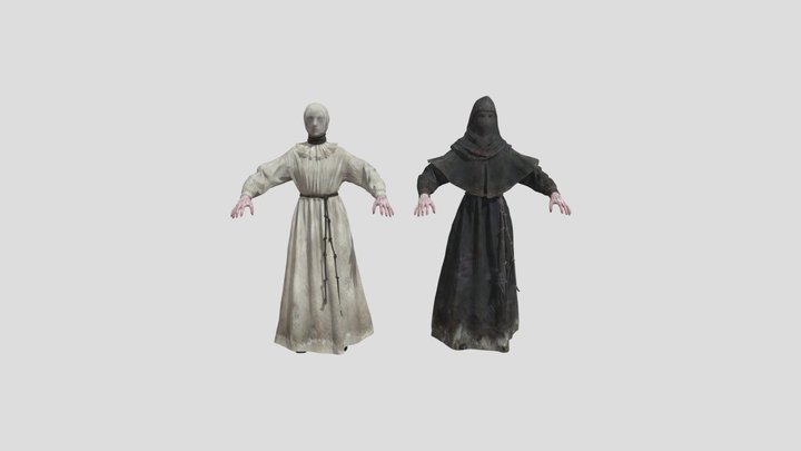Nun 3D models - Sketchfab