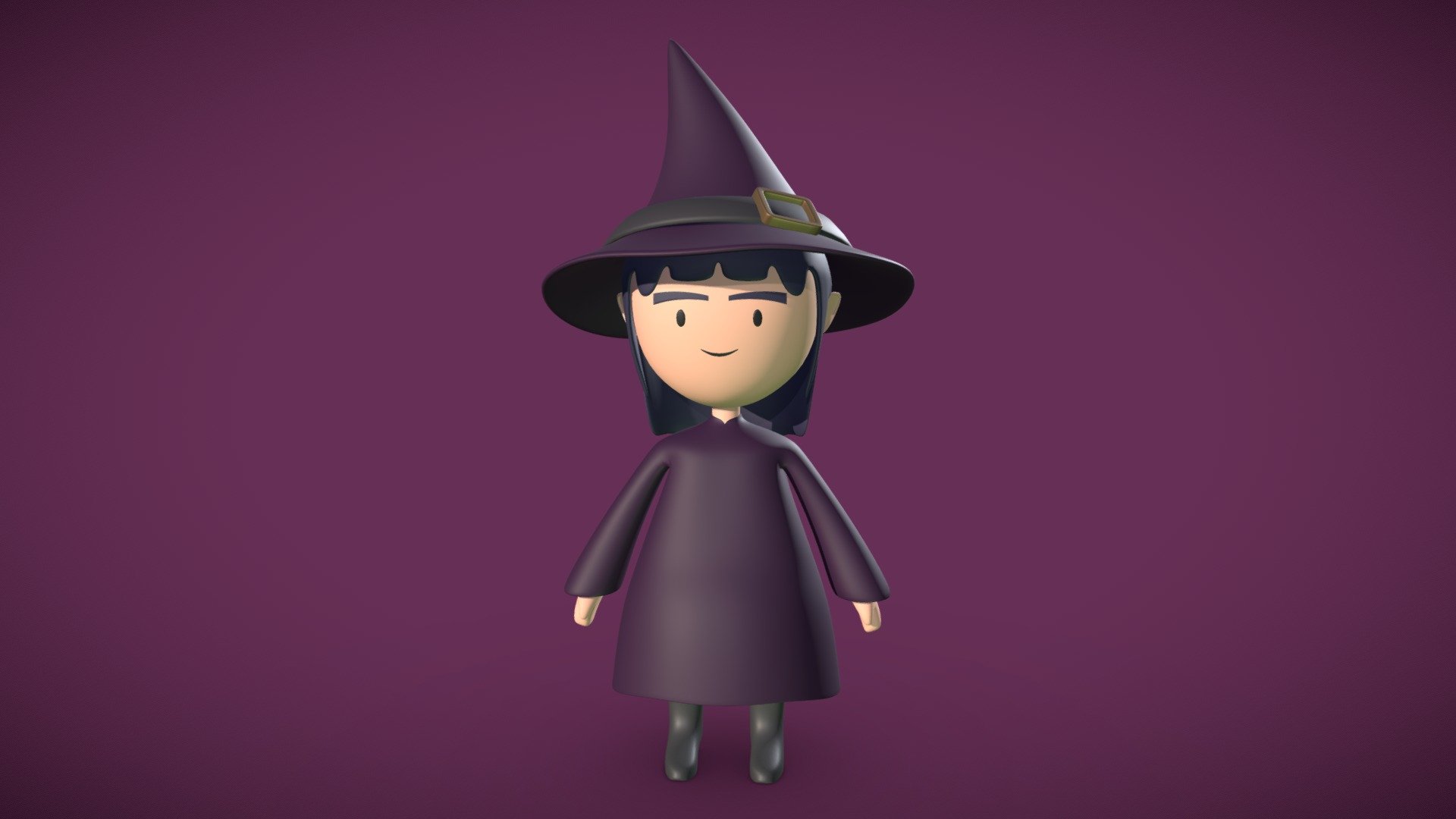 Witch - 3D model by giga (@gits3d) [fcc9fed] - Sketchfab
