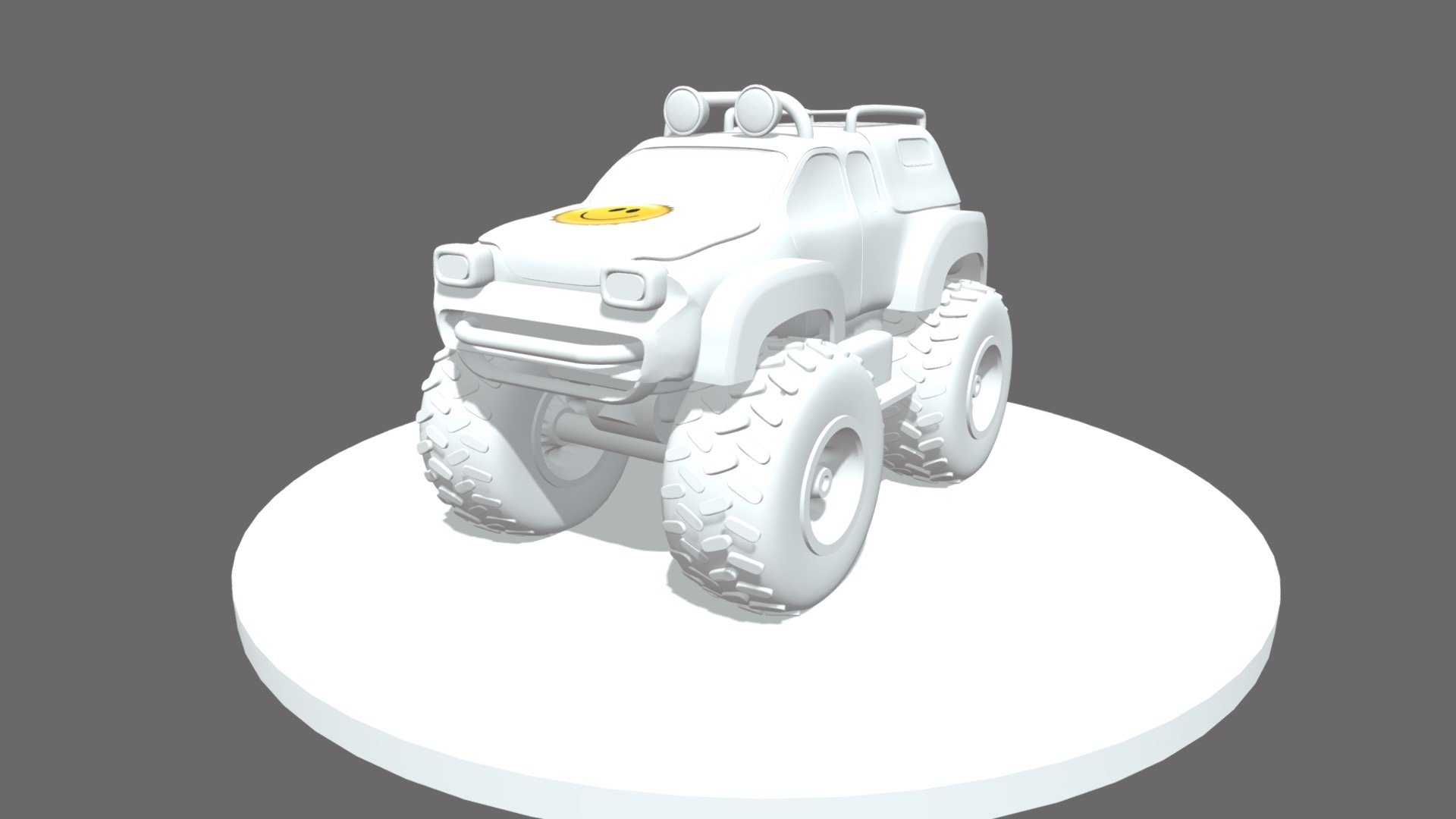 Cute Monster Truck - Nomad Sculpt - Download Free 3D model by ...