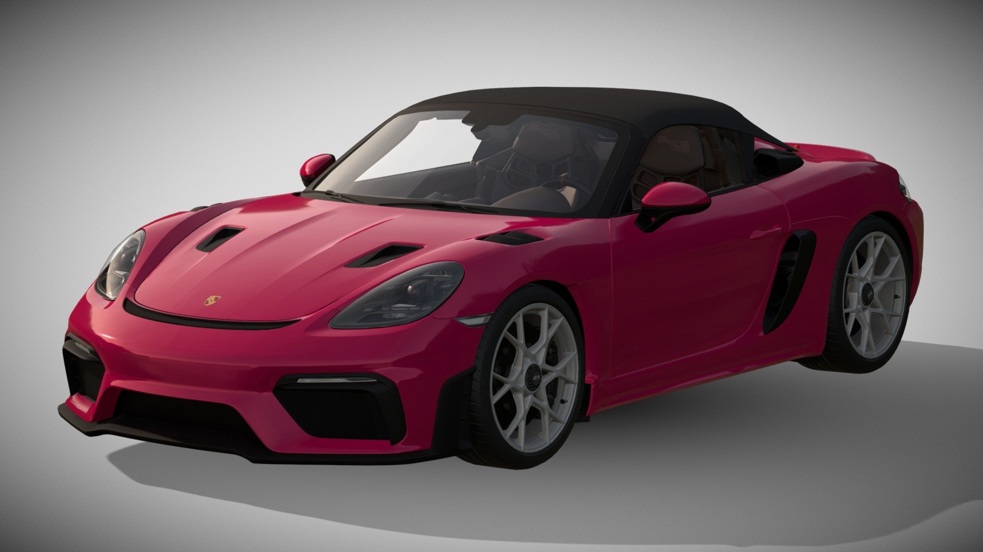 2024 Porsche 718 Spyder RS - Download Free 3D model by Ddiaz Design ...