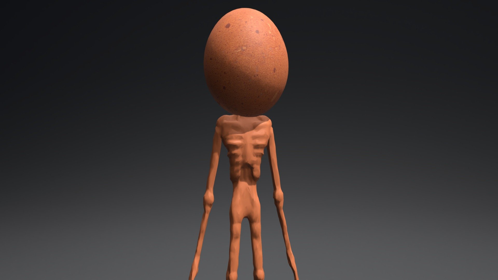 Egg Head - Download Free 3D model by Poopo192 🎃👻 (@Edward_Johnson_3 ...