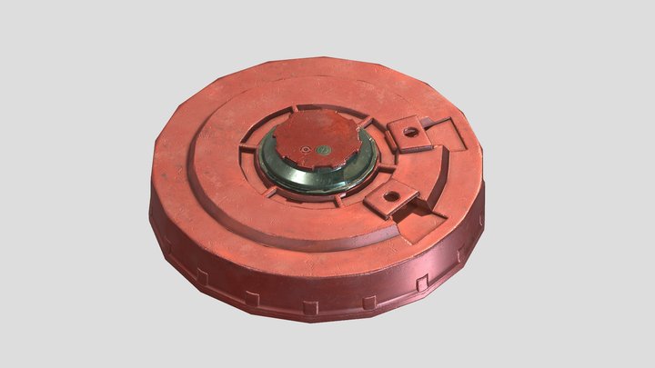 Anti-tank-mine 3D models - Sketchfab