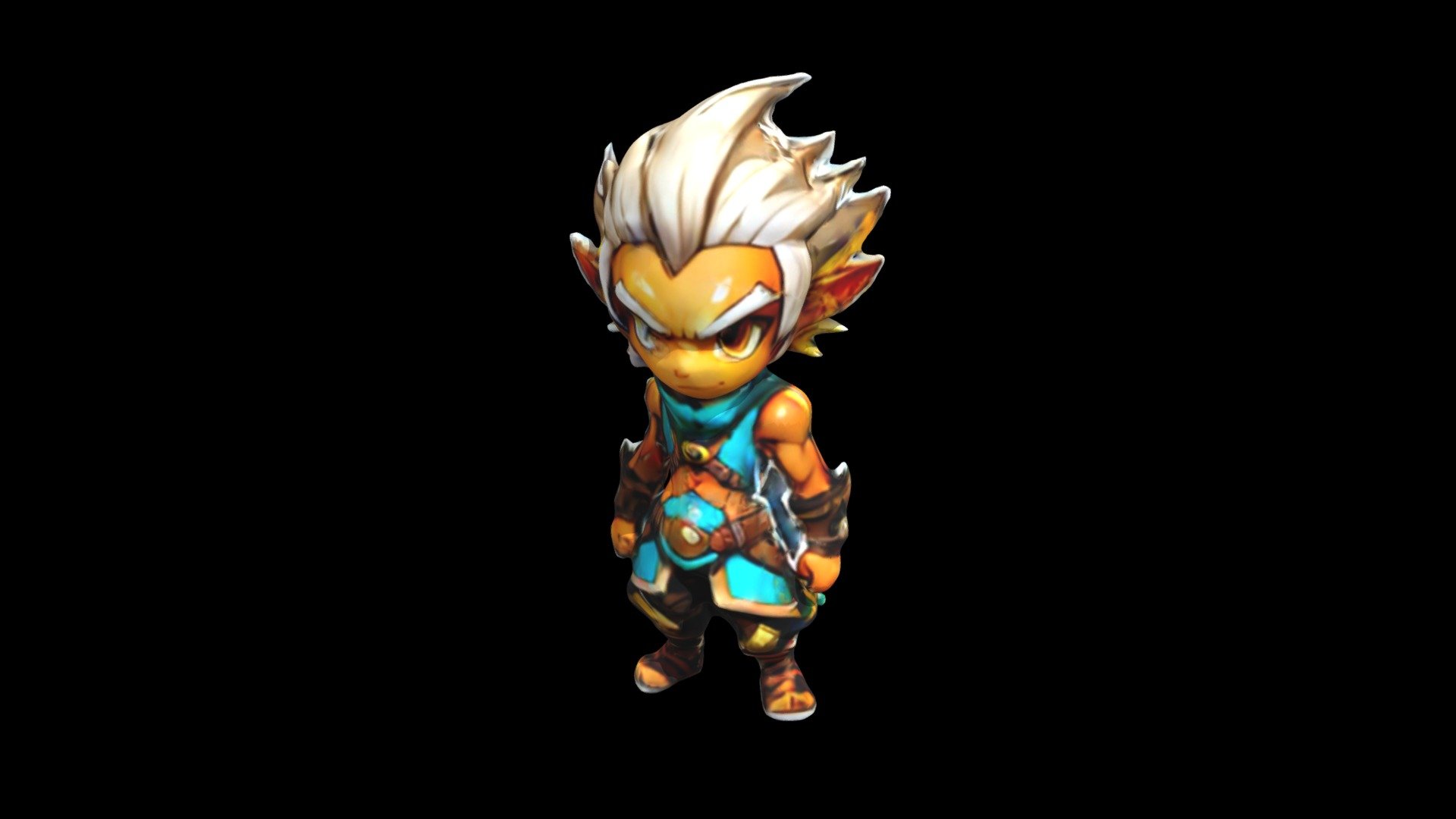 Character Card - Download Free 3D model by klrxyz [fcccbdd] - Sketchfab