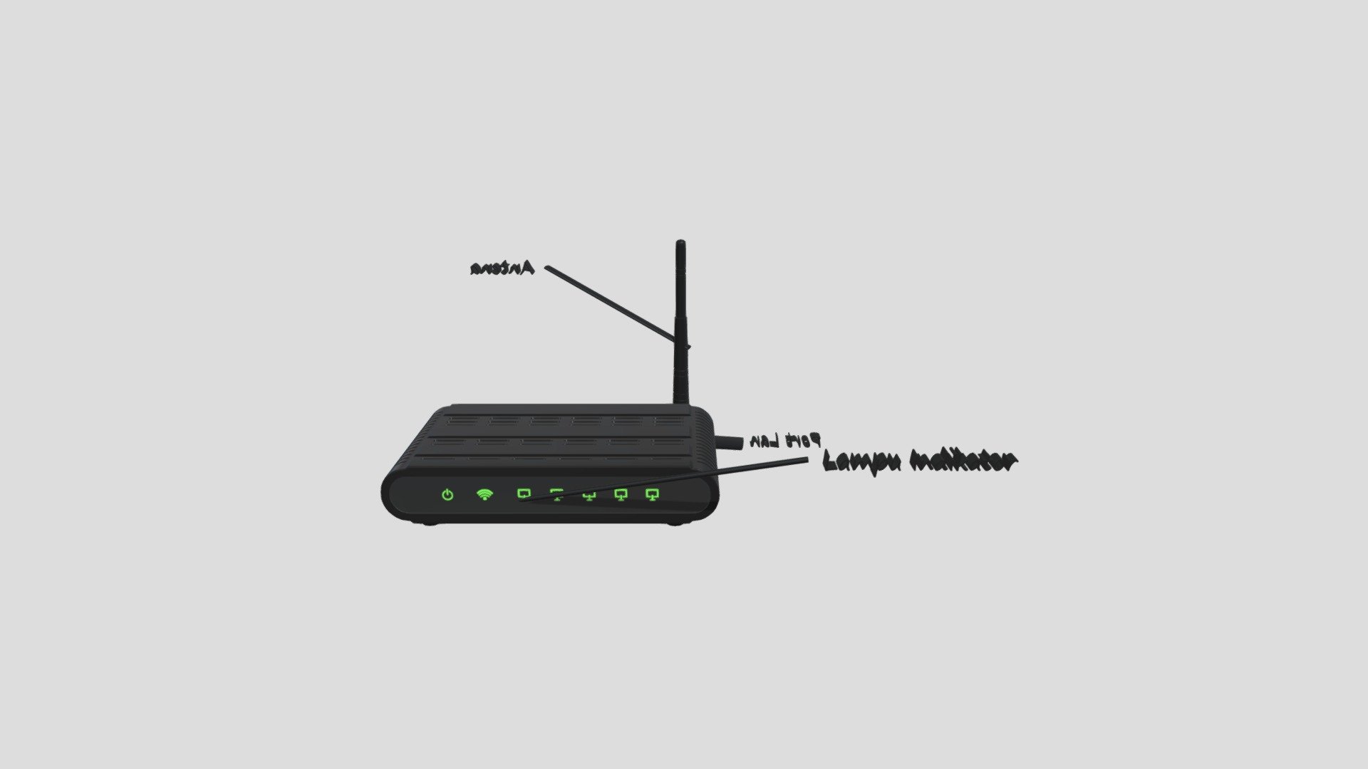 ROUTER - Download Free 3D model by wildanm [fcccca8] - Sketchfab