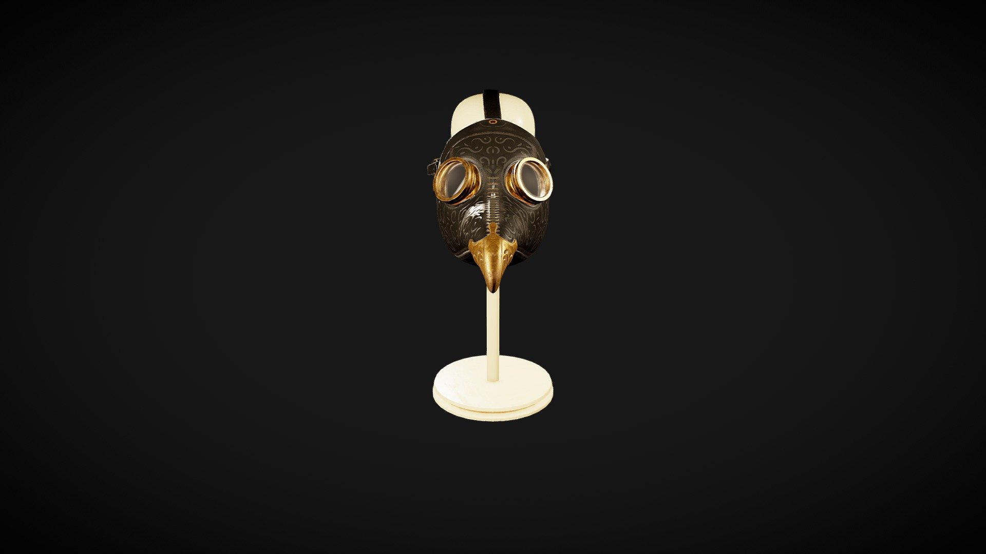 Plague doctor mask - 3D model by Nad.Nagy [fcccd7f] - Sketchfab