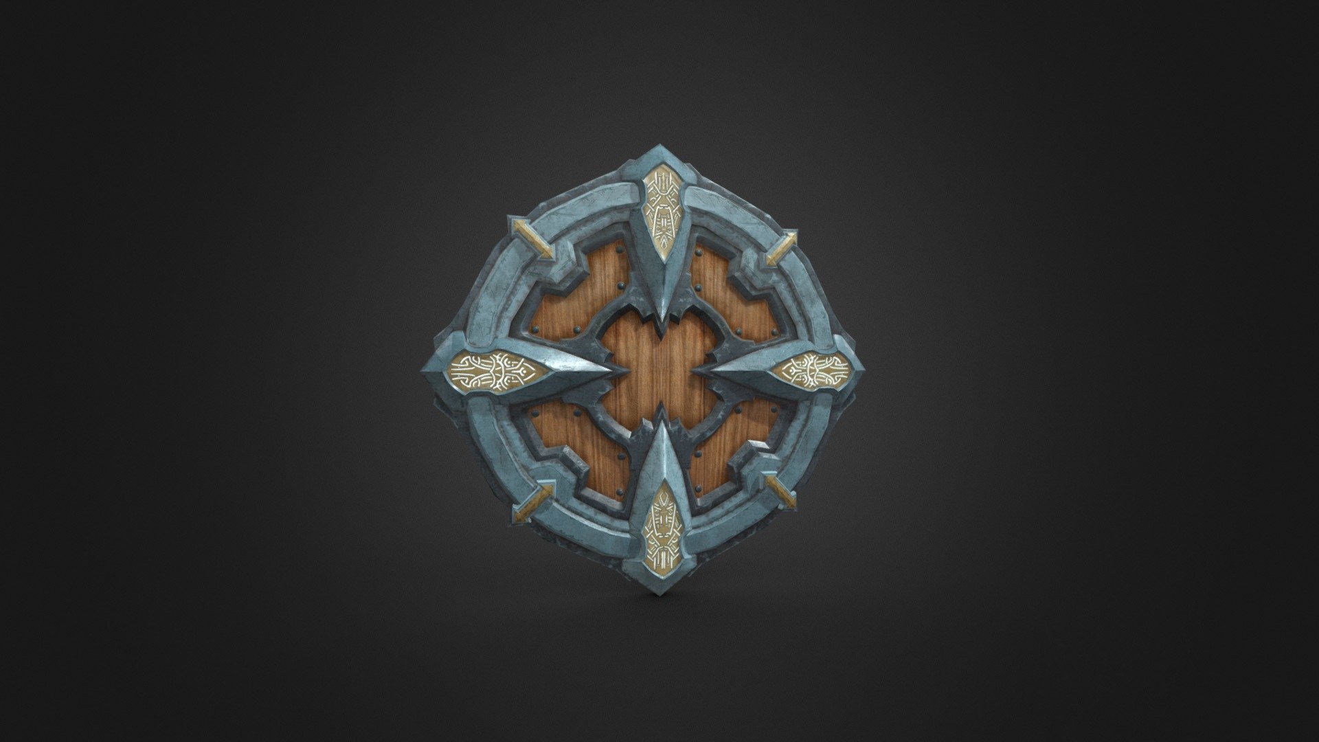 Shield - 3D model by Zaneren [fccd534] - Sketchfab