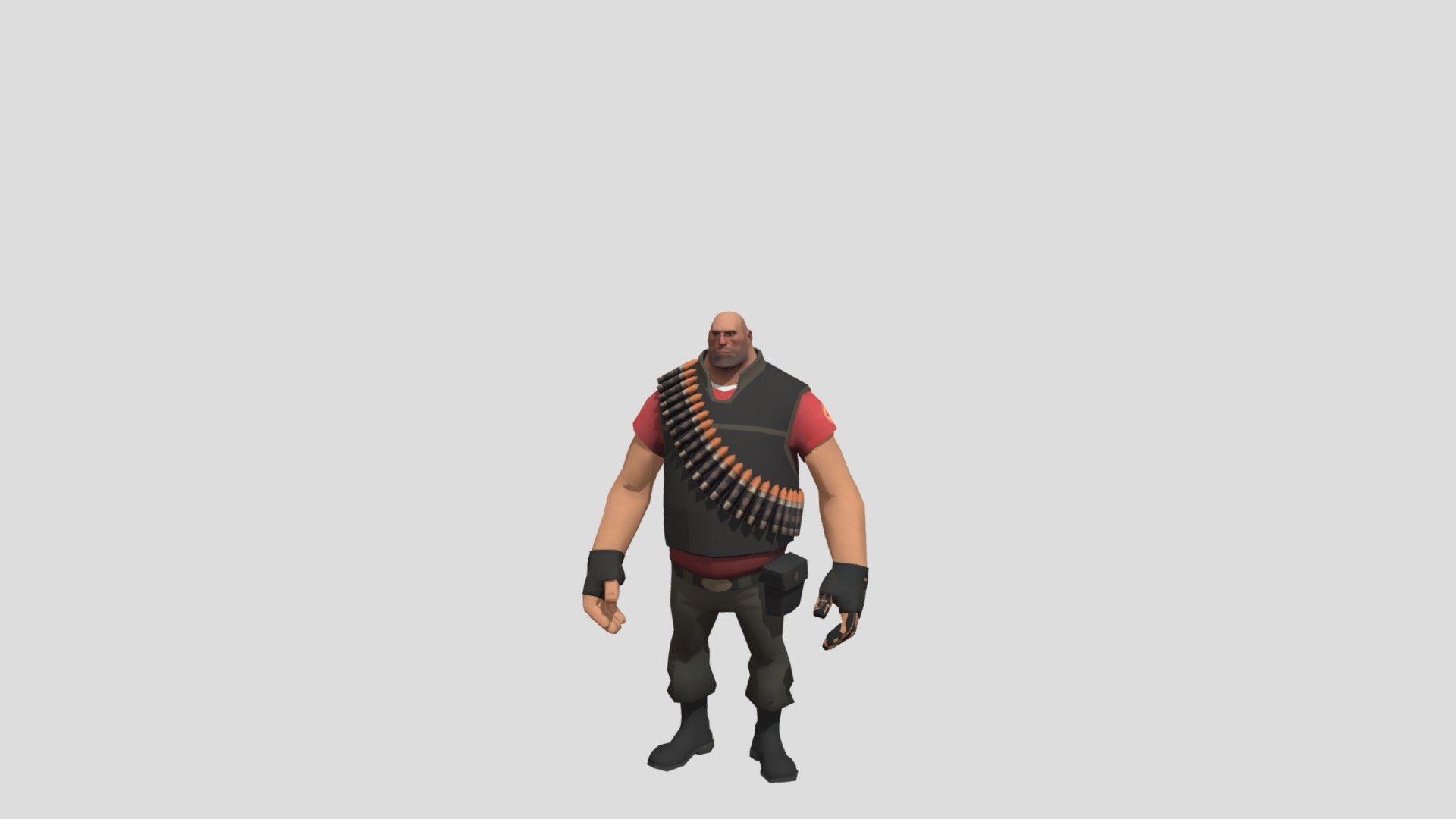 Heavy - 3D model by Uususykoolaid [fccdbce] - Sketchfab