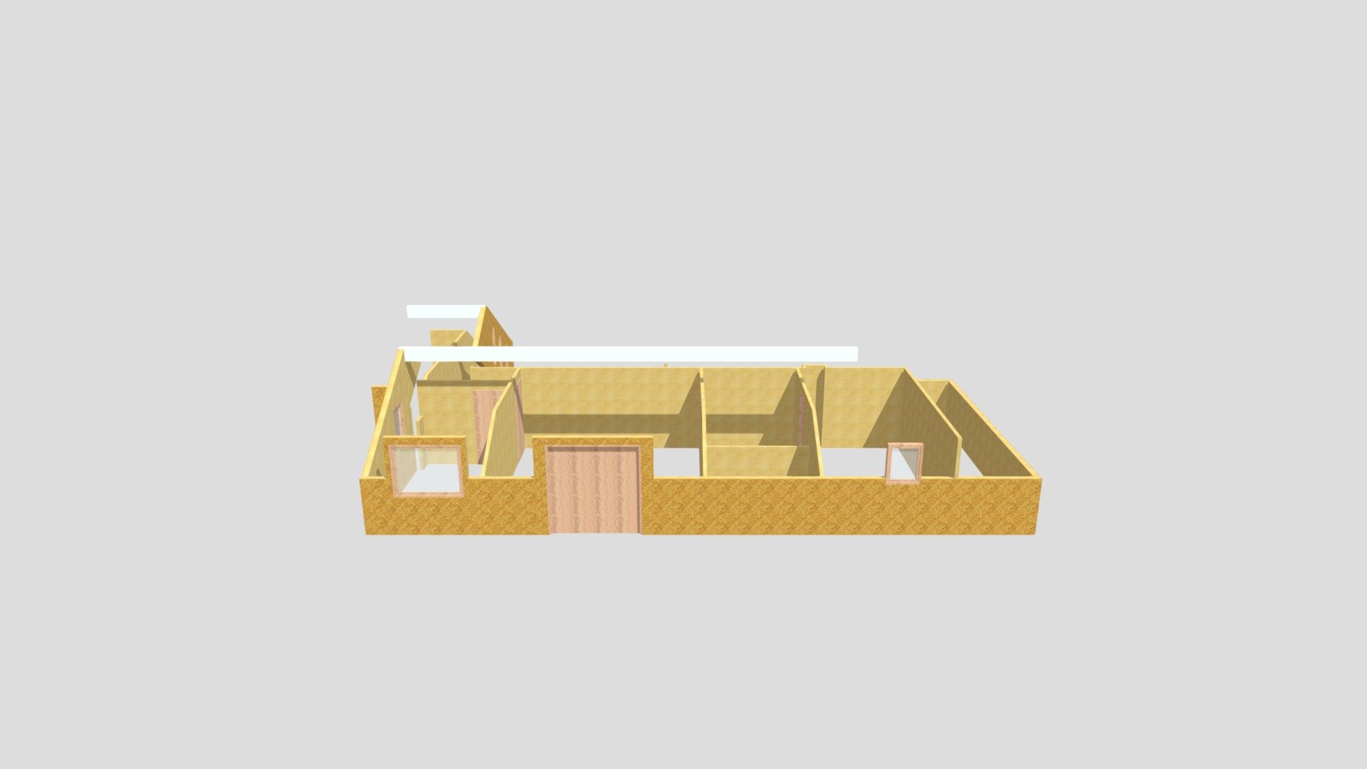 02 First Floor Joists - 3D model by TFDB (@TFDBadmin) [fcce329] - Sketchfab