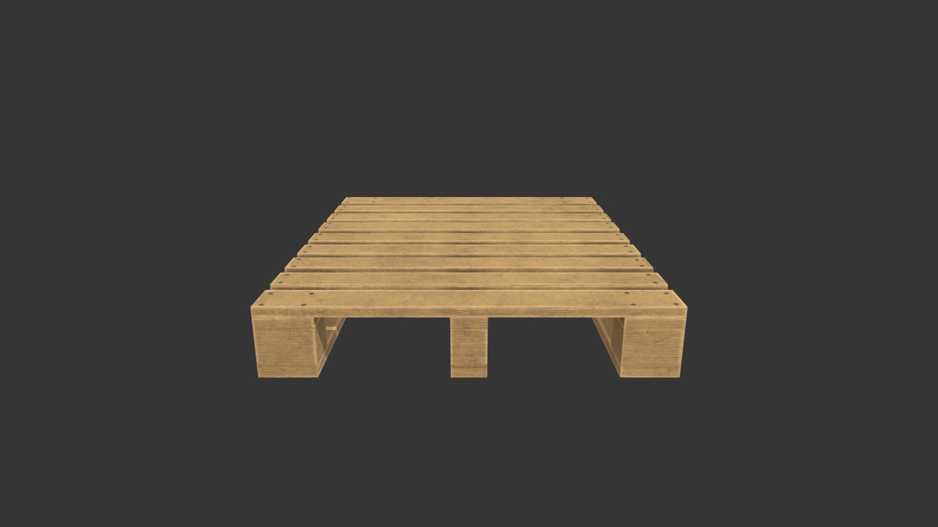 Low Poly Wooden Skid - 3D model by Madhankumar Sankar (@absolescenceguy ...