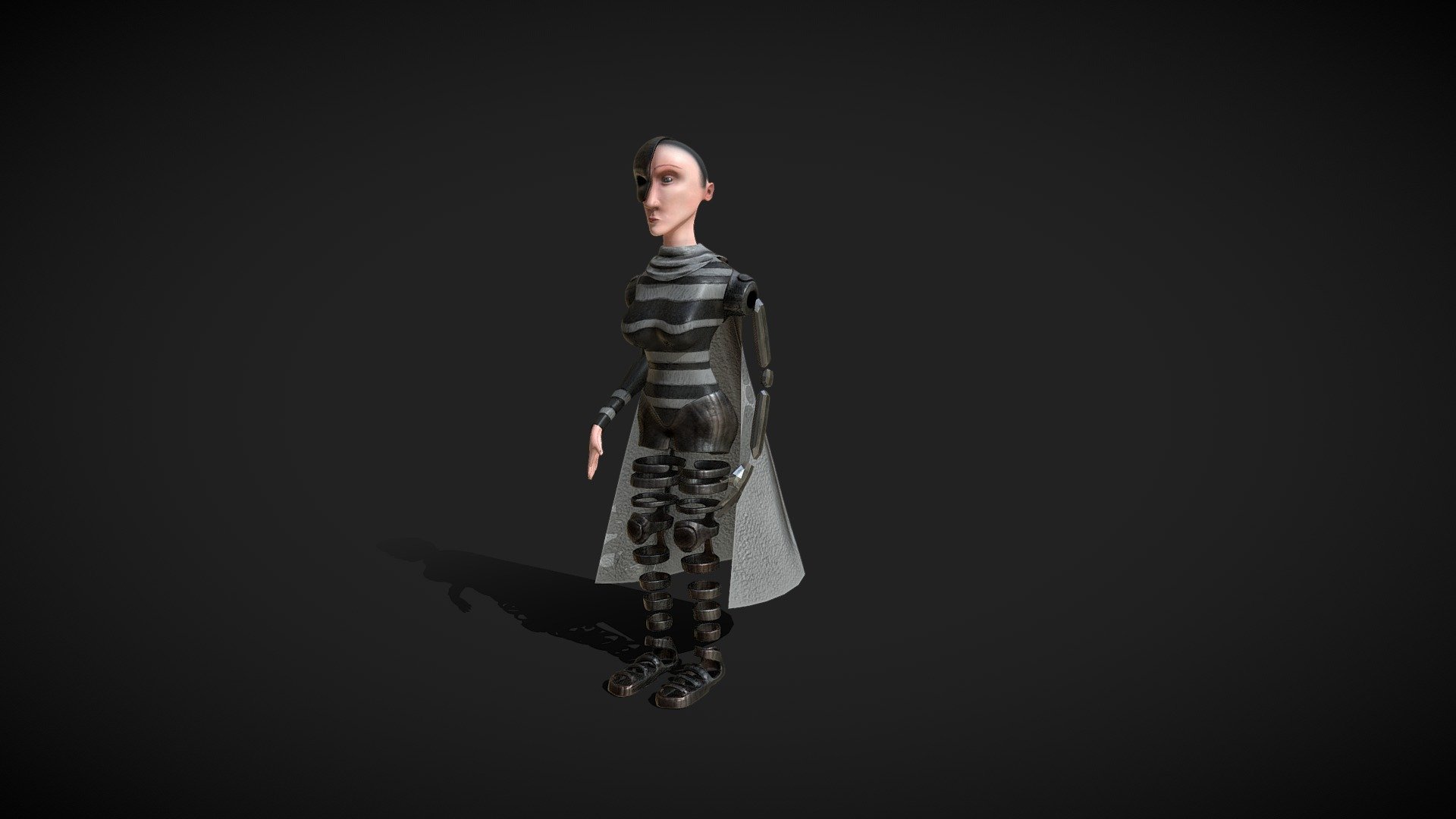 Android Lady - 3D model by David Hunter (@DavijoMan) [fccf24e] - Sketchfab