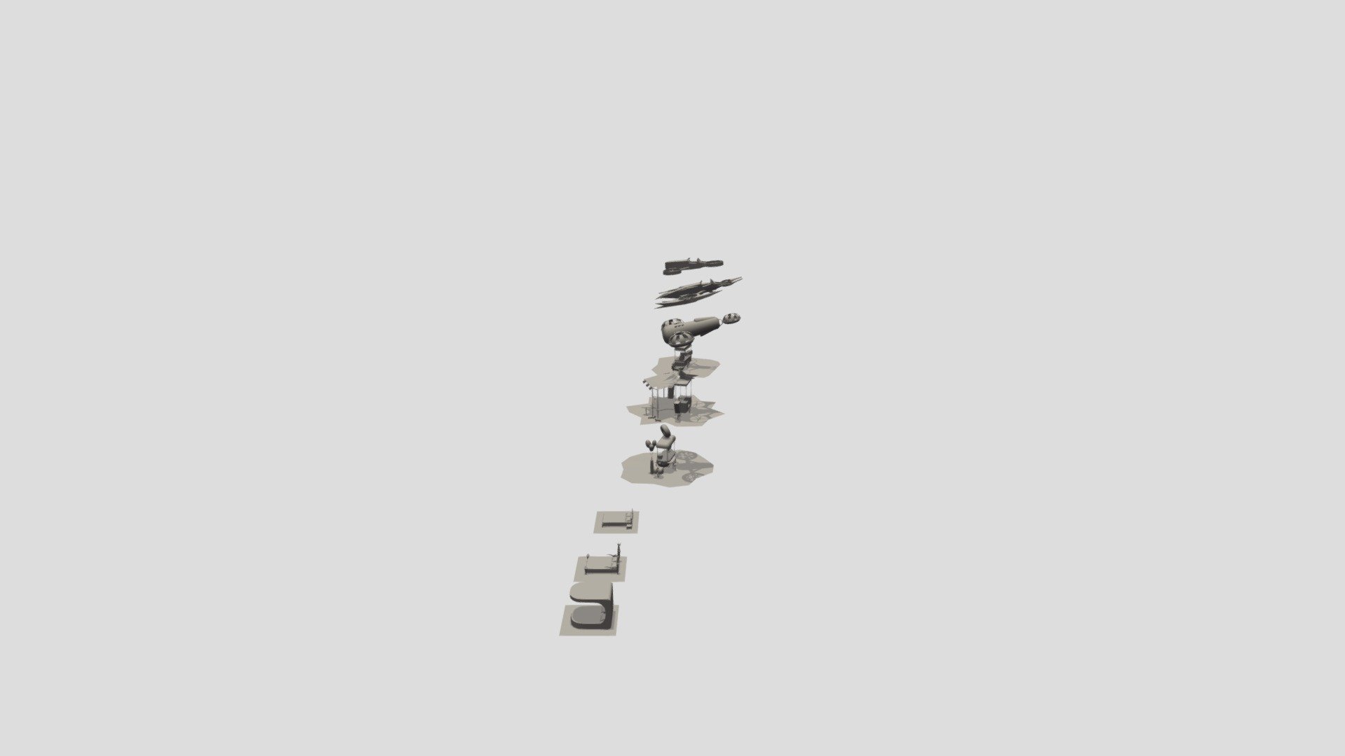 HW 3 Siluety - Download Free 3D model by chirik_60 (@Aleksandr_Cheremis) [fccf2a4] - Sketchfab