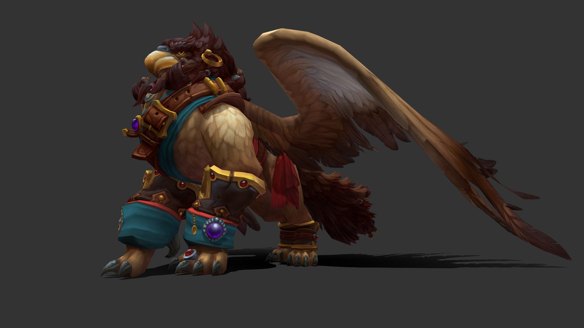 Mount Gryphon Pirate - 3D model by Sergey Perov (@haiver) [fcd133b ...