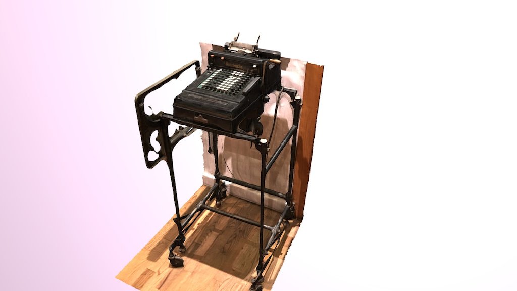 Adding Machine - 3D model by peter54 [fcd18c4] - Sketchfab