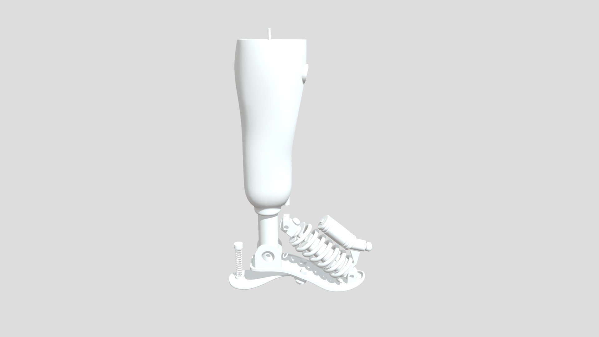 Prosthetic Leg v3 - Download Free 3D model by pluggedprojects [fcd1c98 ...