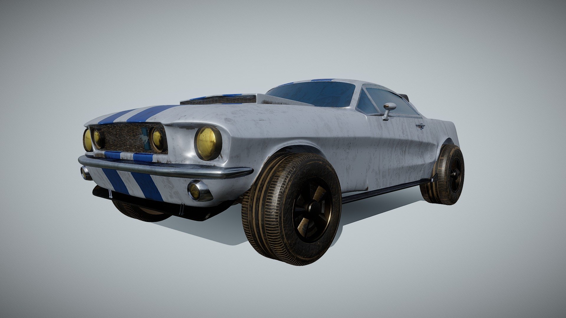 Mustang Gen 1 tuned - 3D model by JankicDesign (@Allex_Fx) [fcd1ccc ...