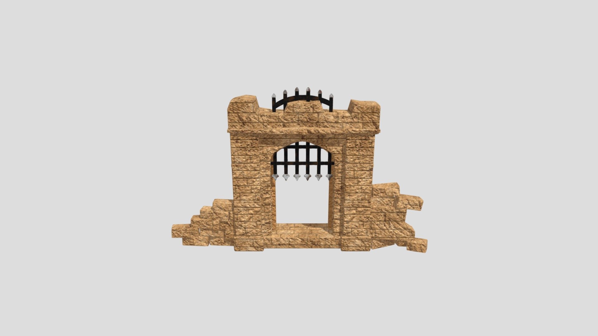 Gate - 3D model by hunter97qt [fcd2040] - Sketchfab