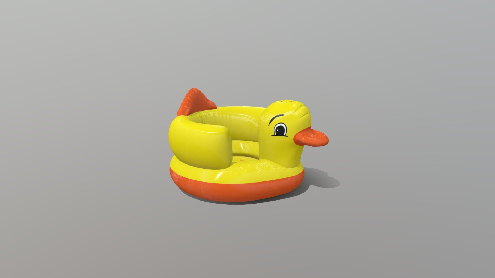 Inflatable Duck - 3D model by prase [fcd20a5] - Sketchfab