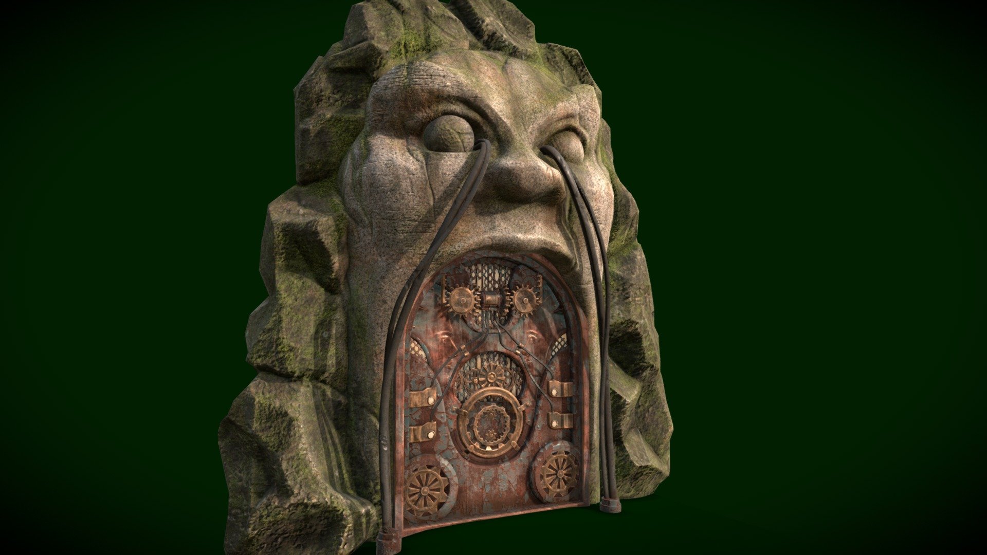 Еntrance to the shelter - 3D model by Leshenko Denis (@leshenko ...