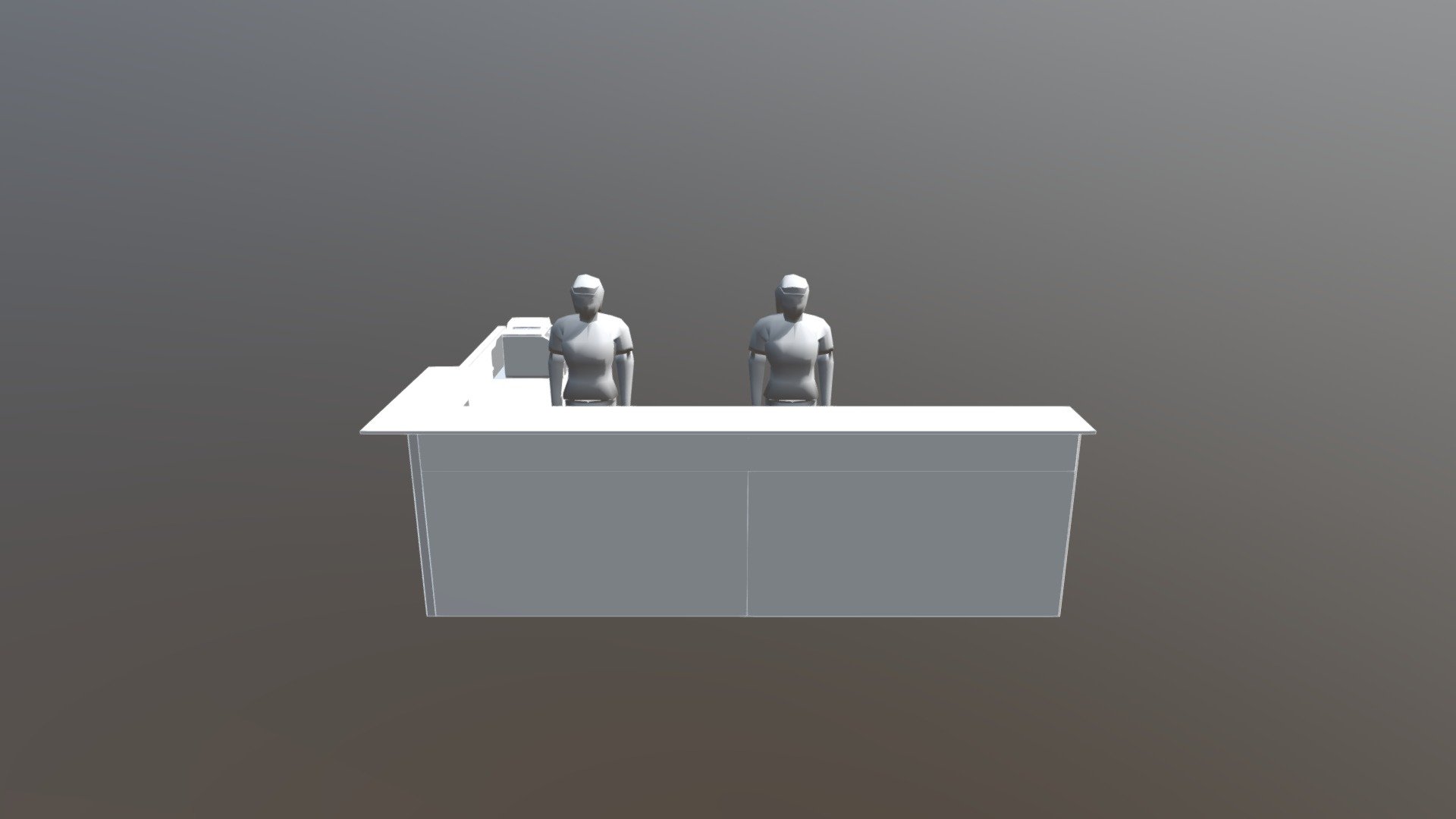 Reg Desk - 3D model by DanielKuehm [fcd54e6] - Sketchfab