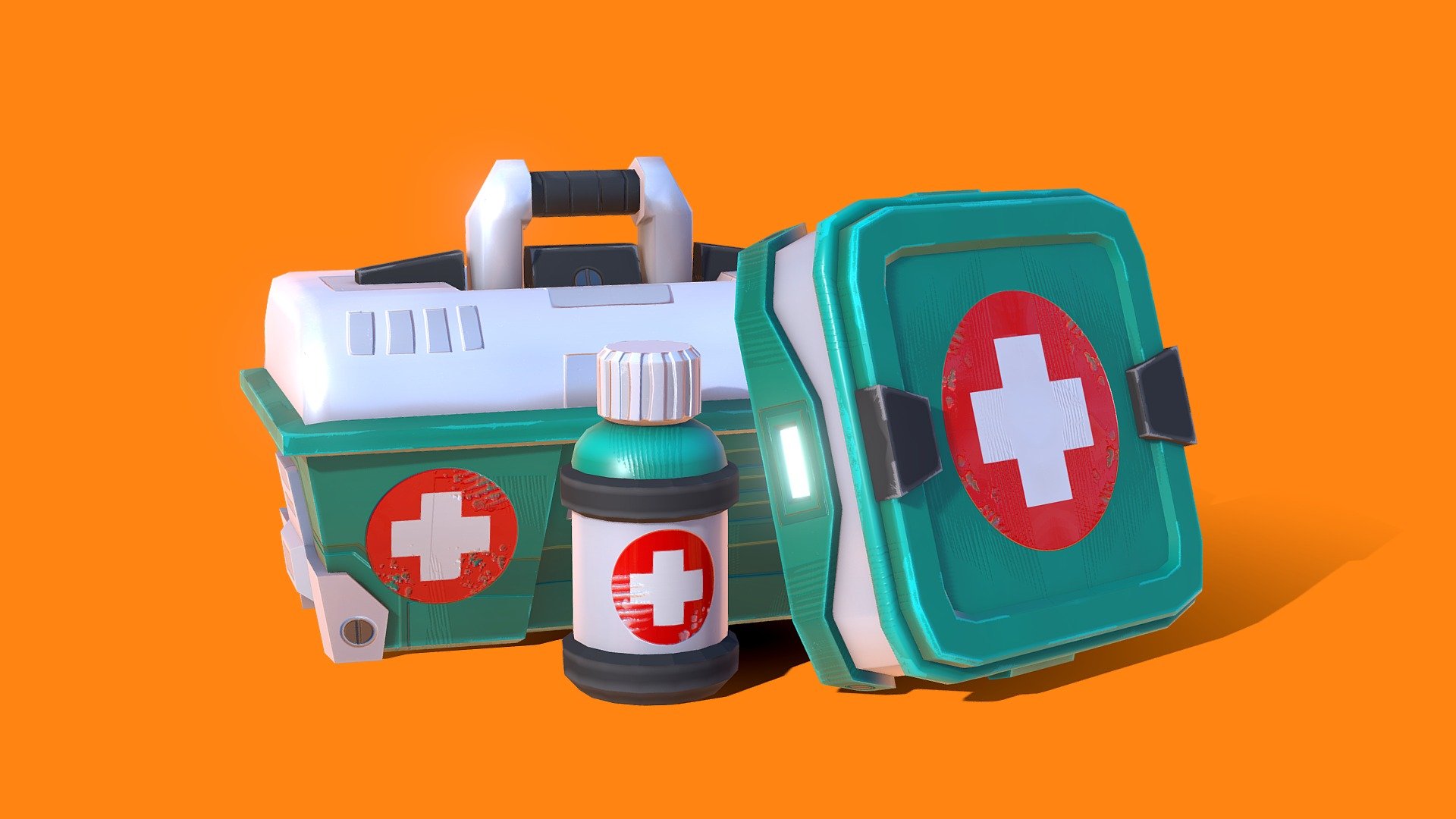 TF2 health items Overwatch style rework - 3D model by Pavel Arkhipov ...