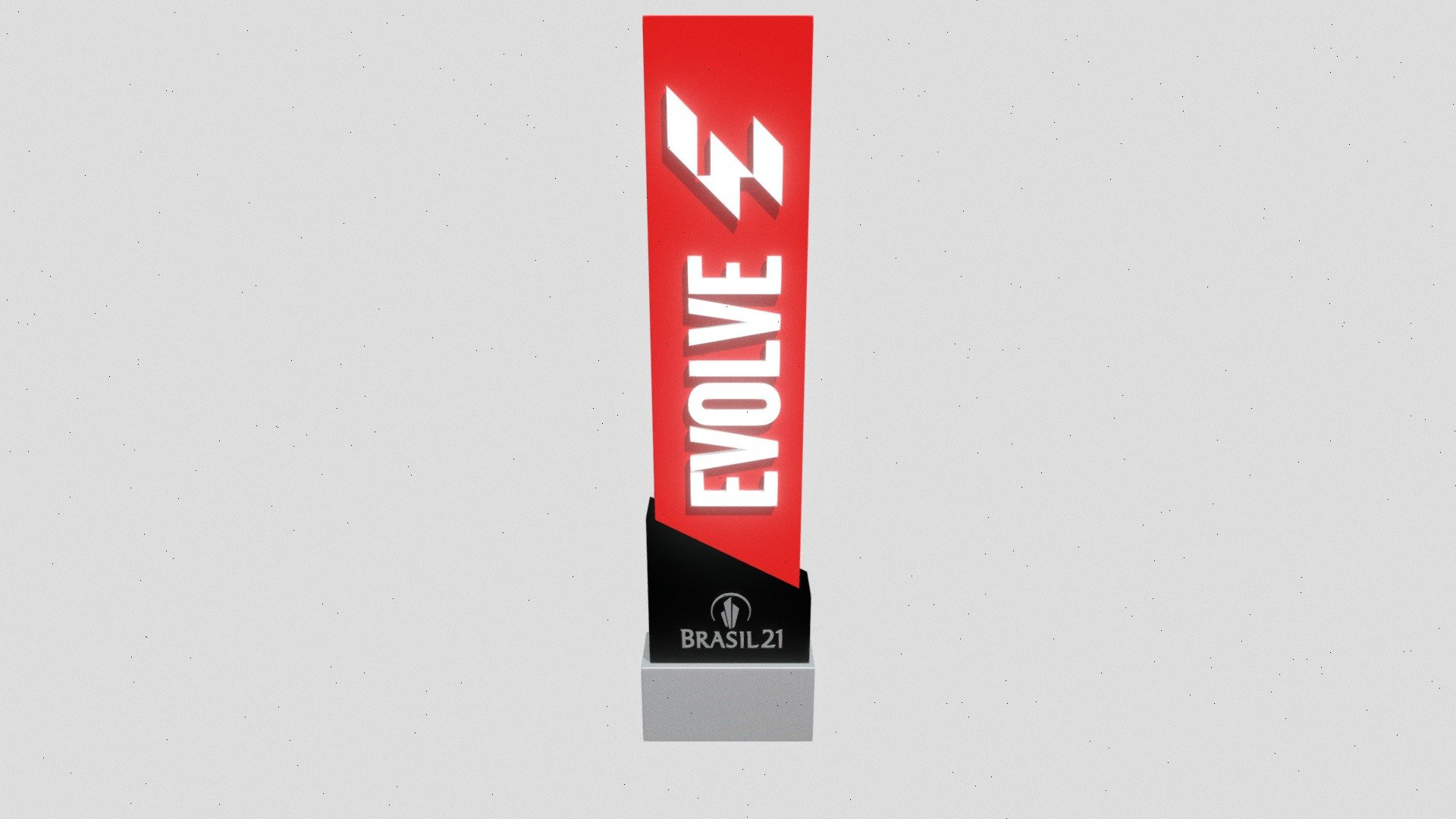 Totem - Academia Evolve | Brasil 21 - 3D model by Academia evolve (@academiaevolve) [fcd84bf ...