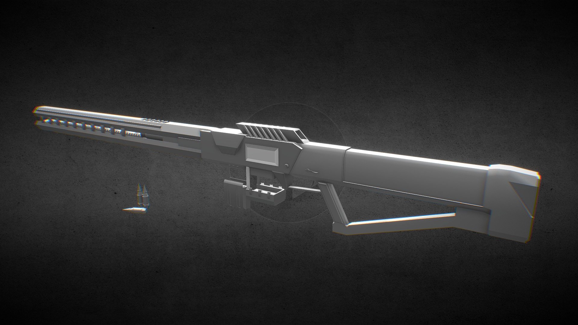 Magnetic Rail Gun Preview - 3D model by skyjimtw [fcd9cb4] - Sketchfab