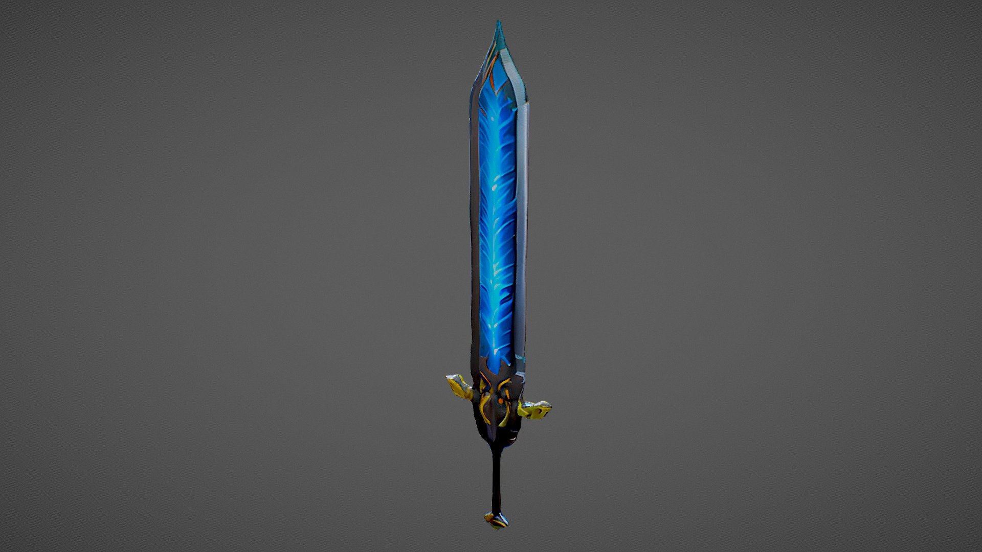 Fantasy sword - Download Free 3D model by Verticle [fcdd559] - Sketchfab