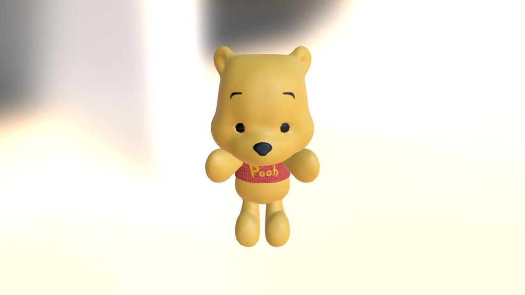 Winnie the Pooh - 3D model by Melissa (@gustar) [fcdda7b] - Sketchfab