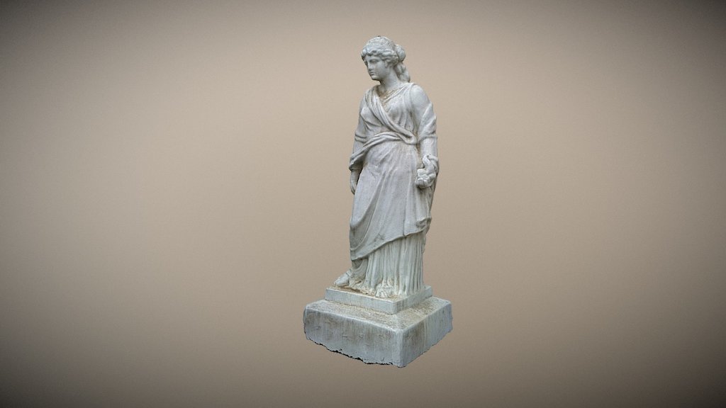 Muse statue - 3D model by gpavlid [fcddb44] - Sketchfab