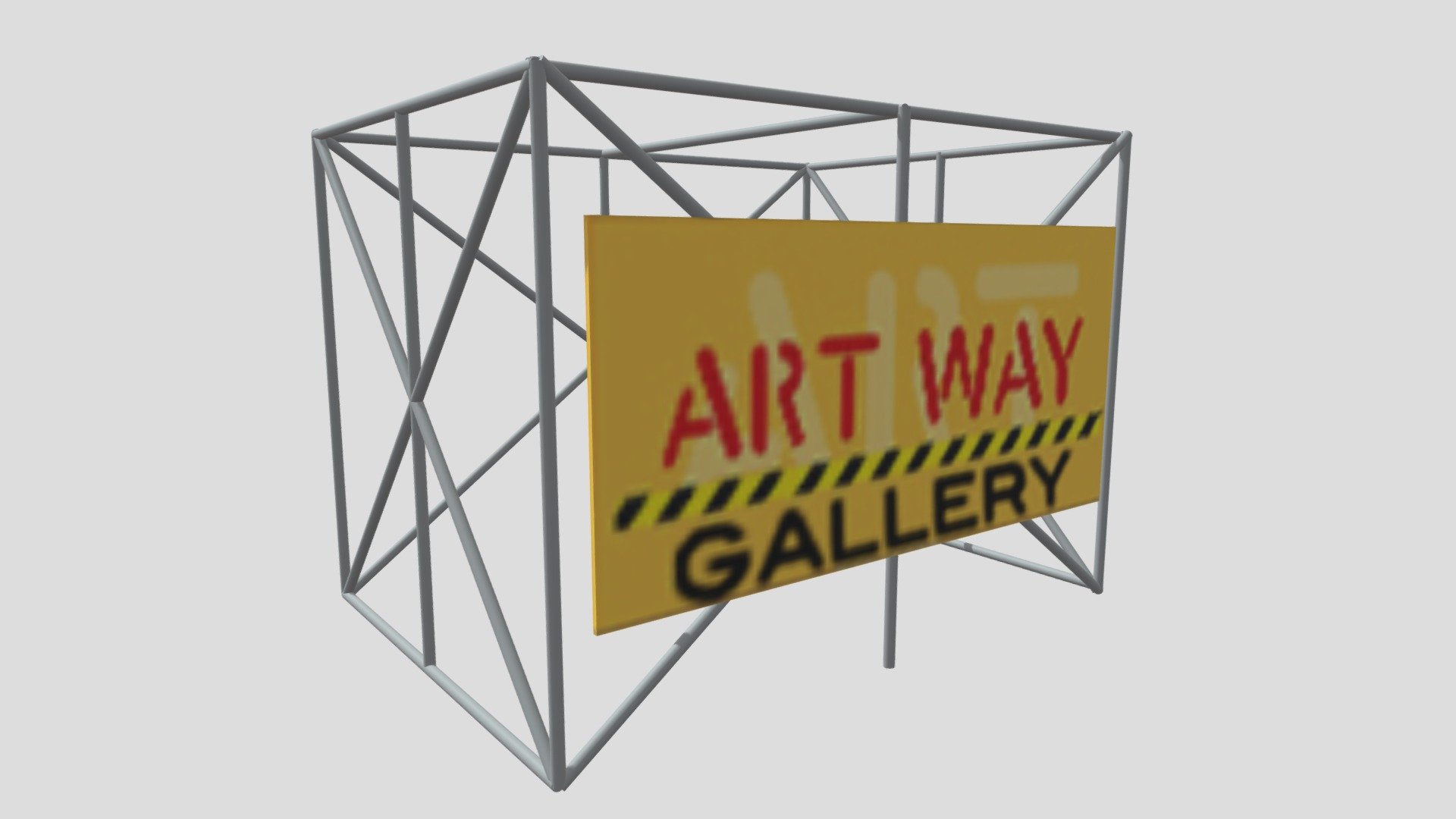 Art Way Gallery Logo - Download Free 3D model by BgirlKittyEmo [fcdf628 ...