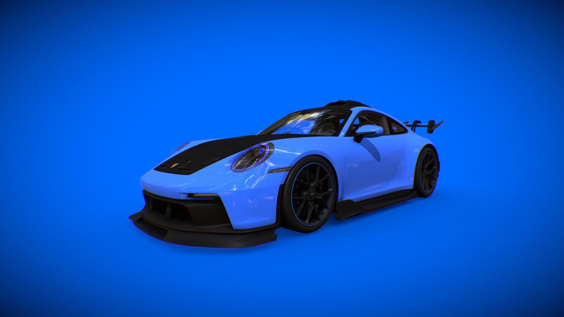 Custom 2022 Porsche 911 GT3 (922) - Download Free 3D model by Jumping ...