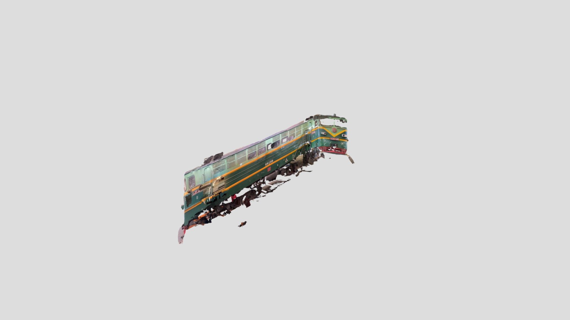 SS1 Electric Locomotive SS1电力机车 - Download Free 3D model by ...