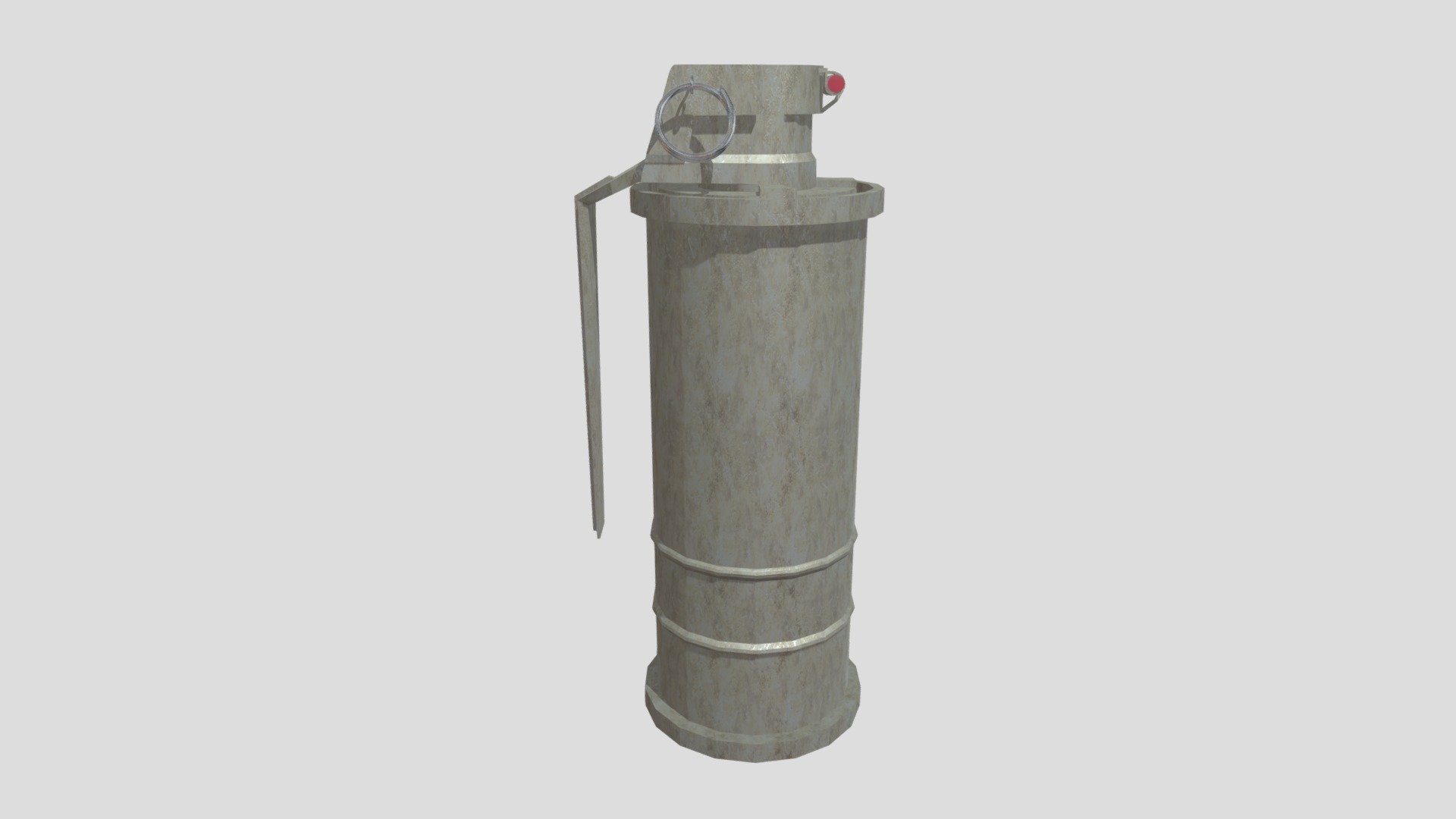 Smoke Bomb - 3D model by sanjaykumars [fce2655] - Sketchfab